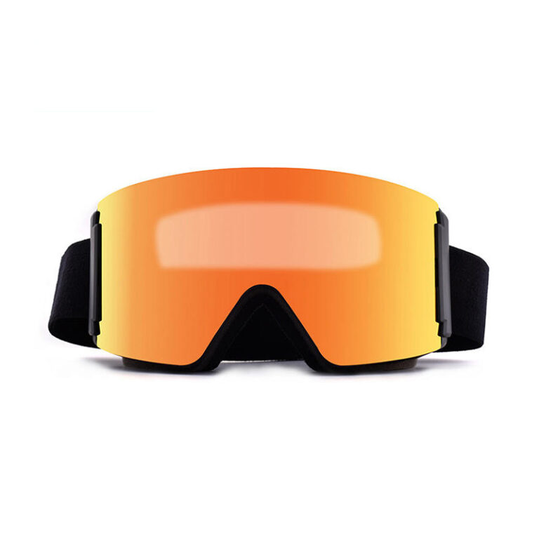 FukoSports Red Cylindrical Lens Ski Goggles - Fukosports
